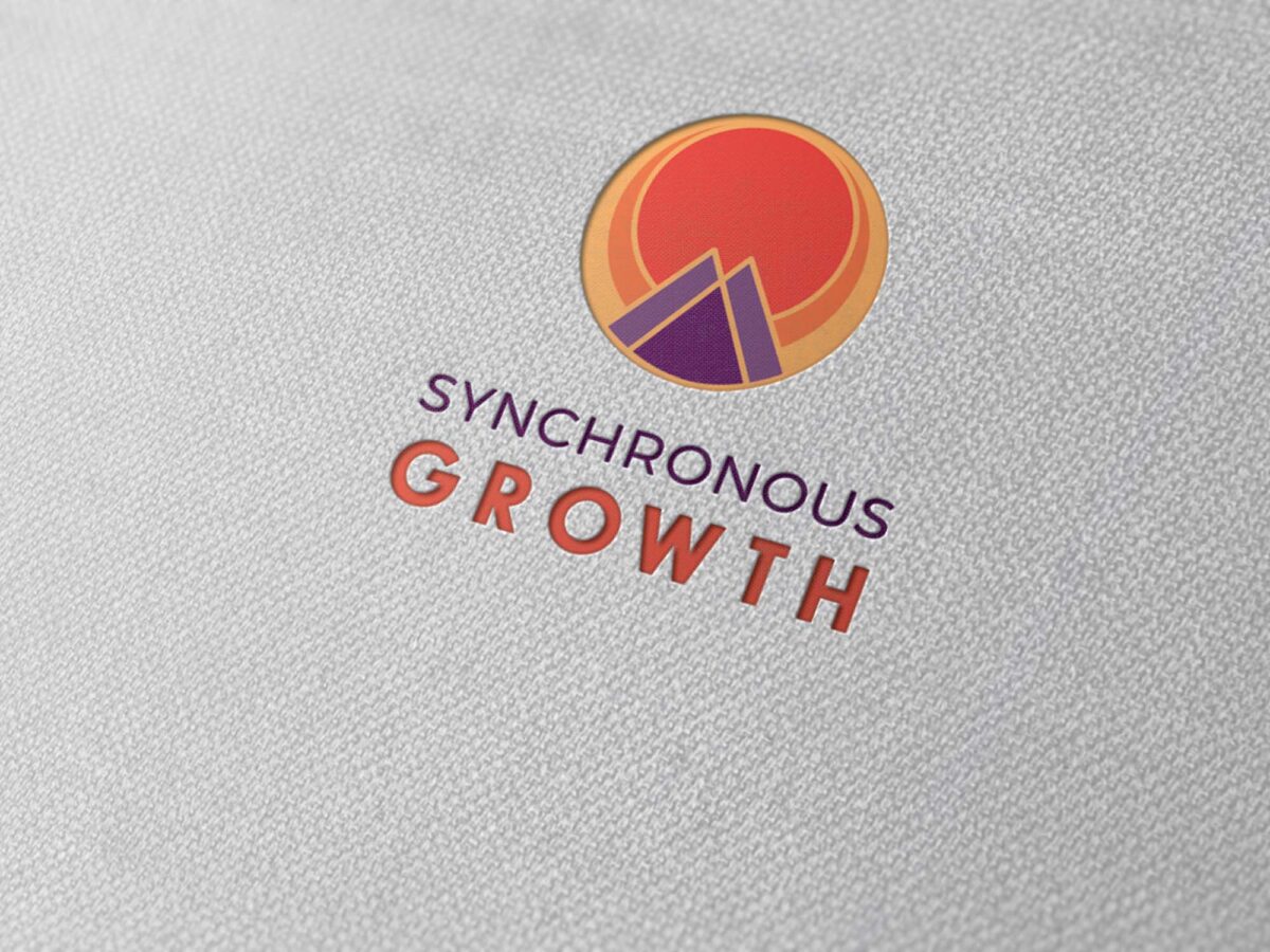 Synchronous Growth Logo Design - Wild Blackberry Studio
